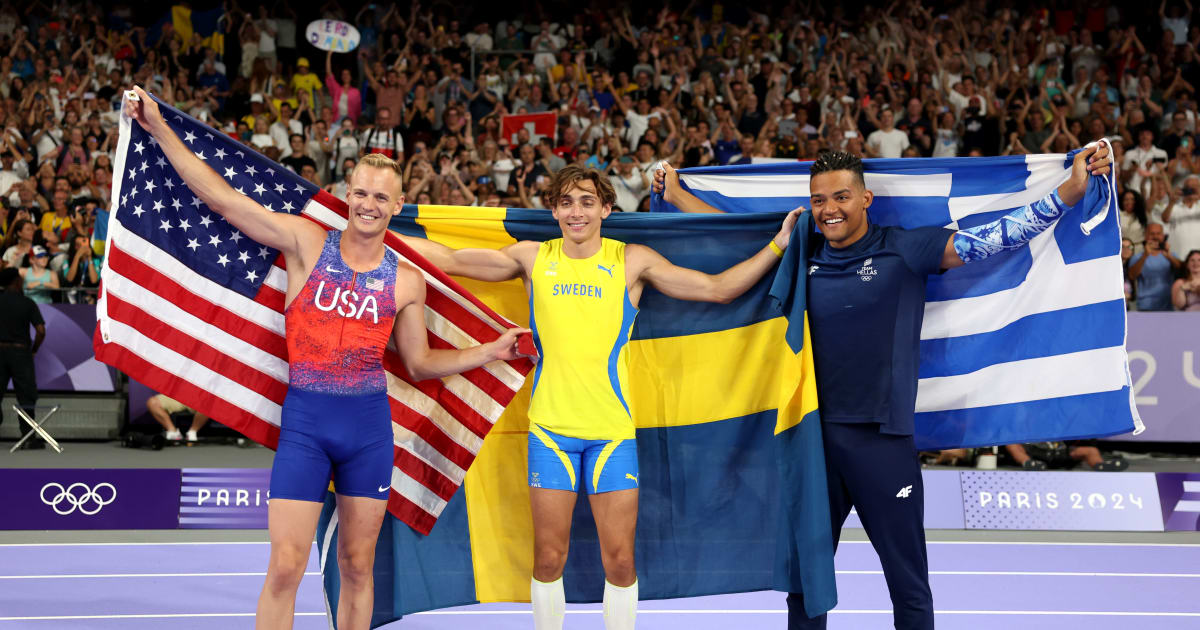 Team USA | “Mondo” Duplantis Shatters World Record, Defends Gold Medal, As Sam Kendricks Soars ...